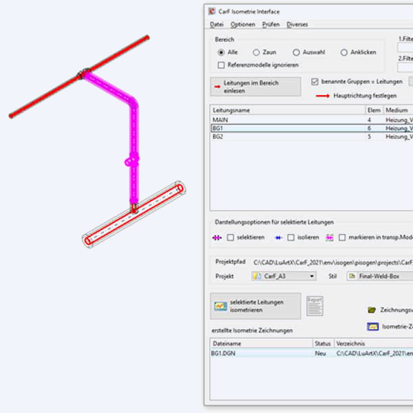 Isogen interface | LuArtX IT GmbH
